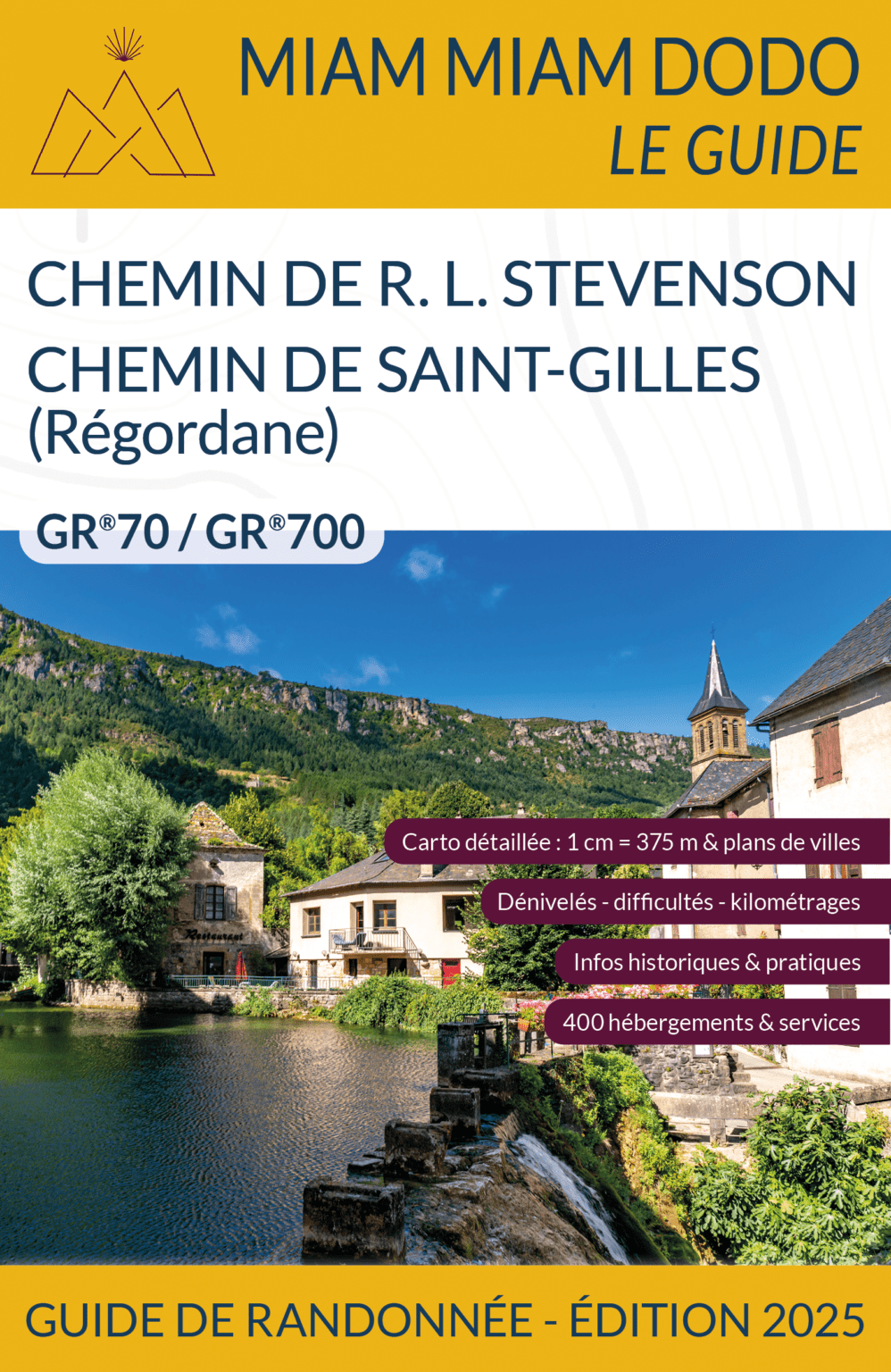 La collection des guides Miam Miam Dodo - Chemin de Compostelle
