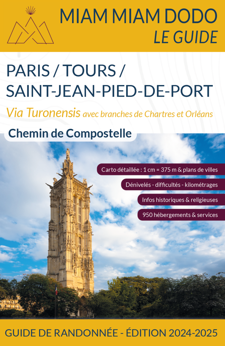 La collection des guides Miam Miam Dodo - Chemin de Compostelle