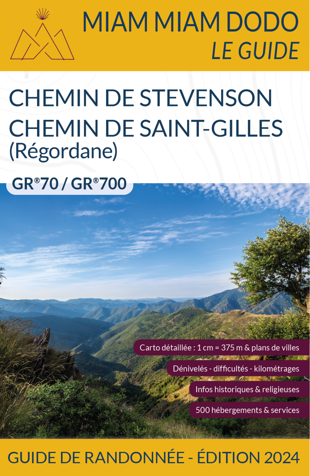 La collection des guides Miam Miam Dodo - Chemin de Compostelle