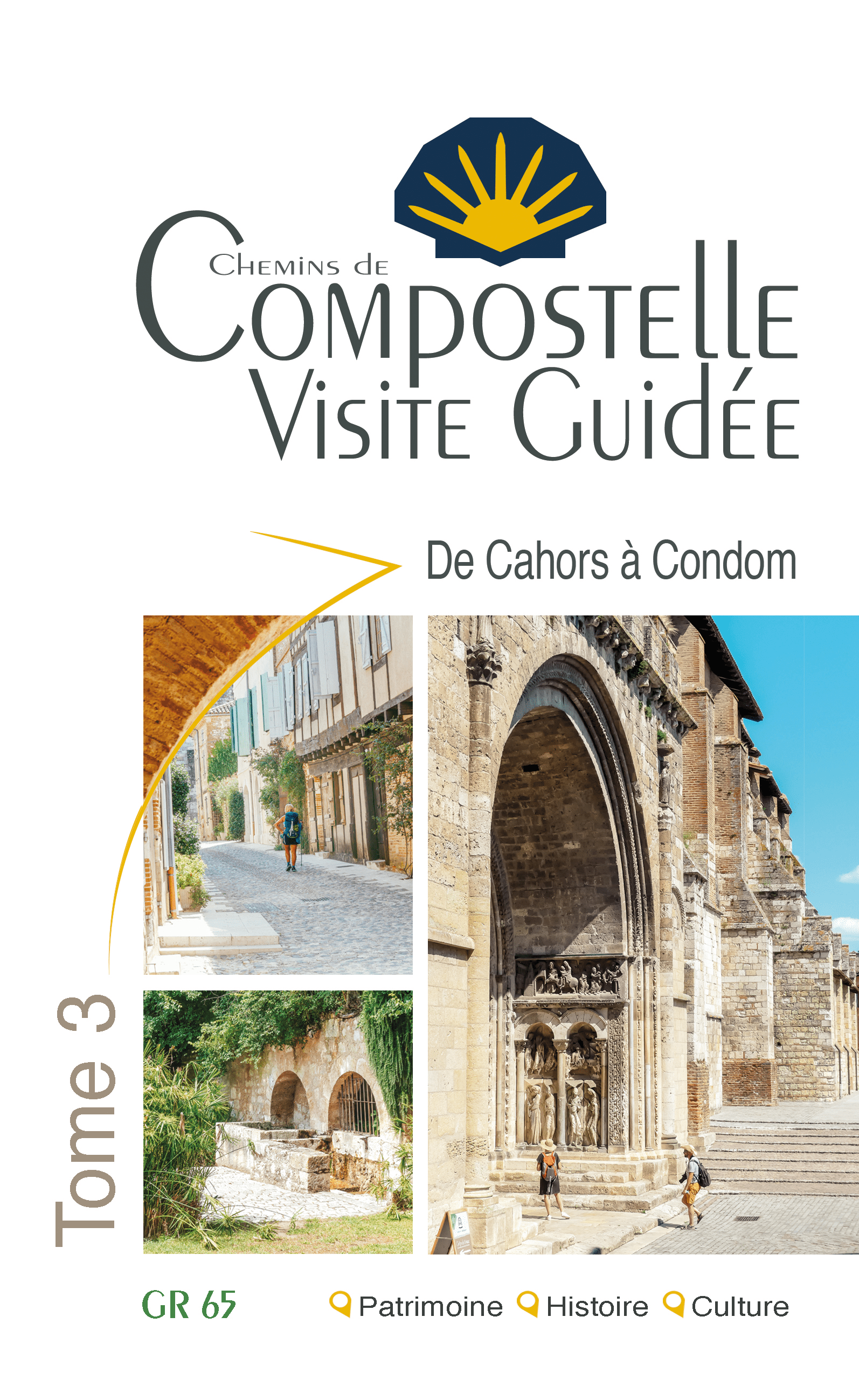 La collection des guides Compostelle Visite Guidée - Chemin de Compostelle